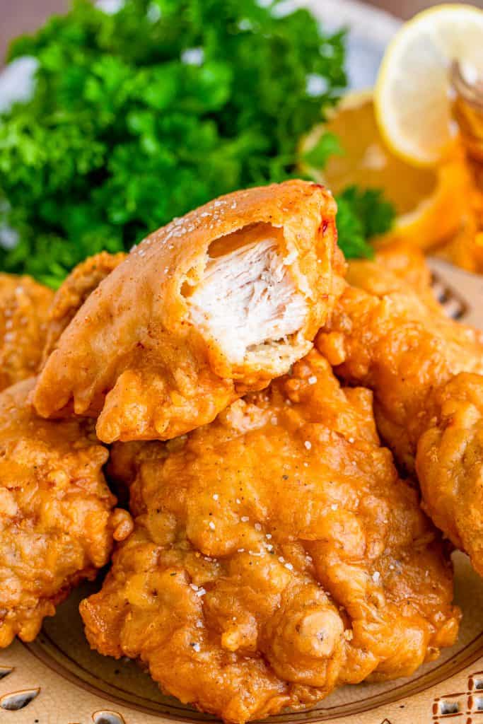 Grandma's Crispy Fried Chicken Recipe - This Silly Girl's Kitchen