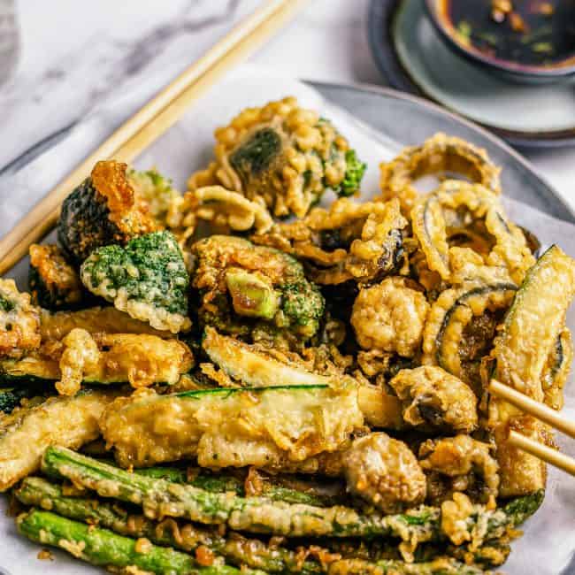 Crispy Tempura Vegetables Recipe
