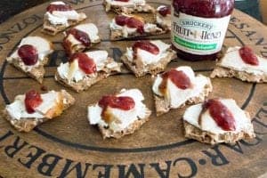 Easy Sweet and Spicy Chicken Canapes