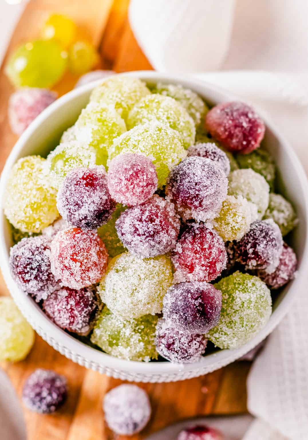 Easy Candied Grapes Recipe