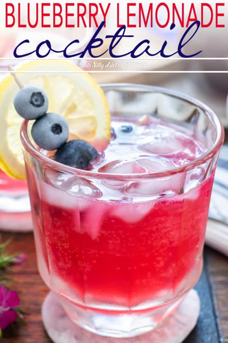 Blueberry Vodka Lemonade (Best Summer Cocktail)