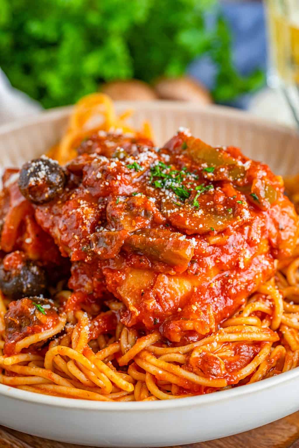 Best Italian Chicken Cacciatore Recipe - This Silly Girl's Kitchen