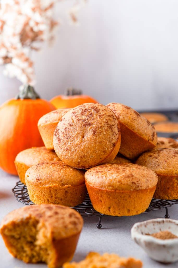 Pumpkin Cornbread Muffins