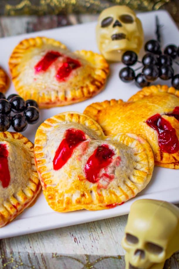 Vampire Kiss Strawberry Hand Pies
