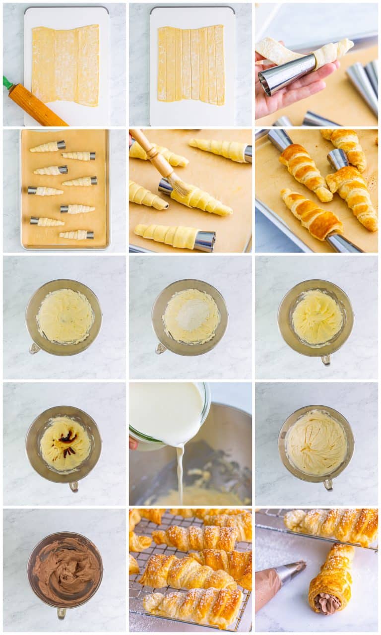 Homemade Cream Horn Recipe