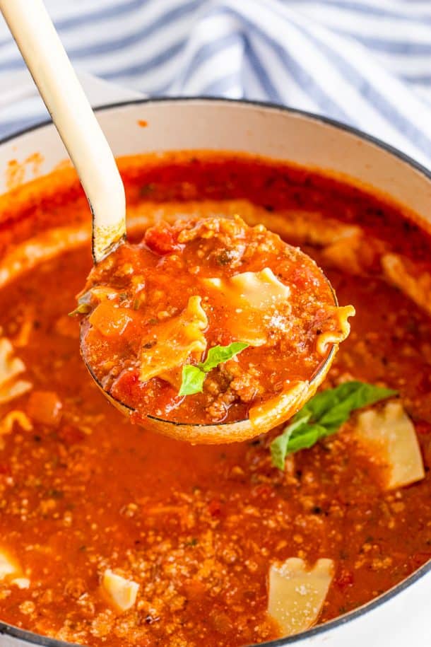 Lasagna Soup Recipe