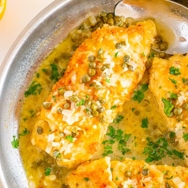 Easy Cod Piccata Recipe