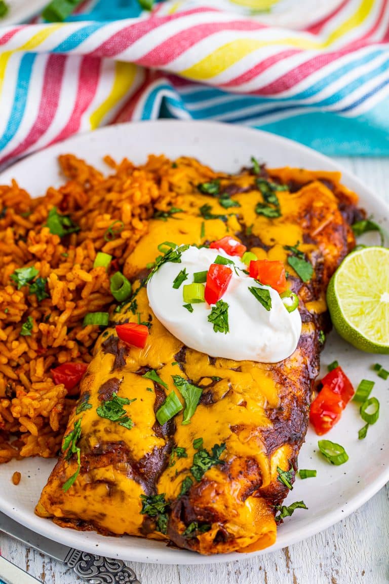 Easy Ground Beef Wet Burrito Recipe