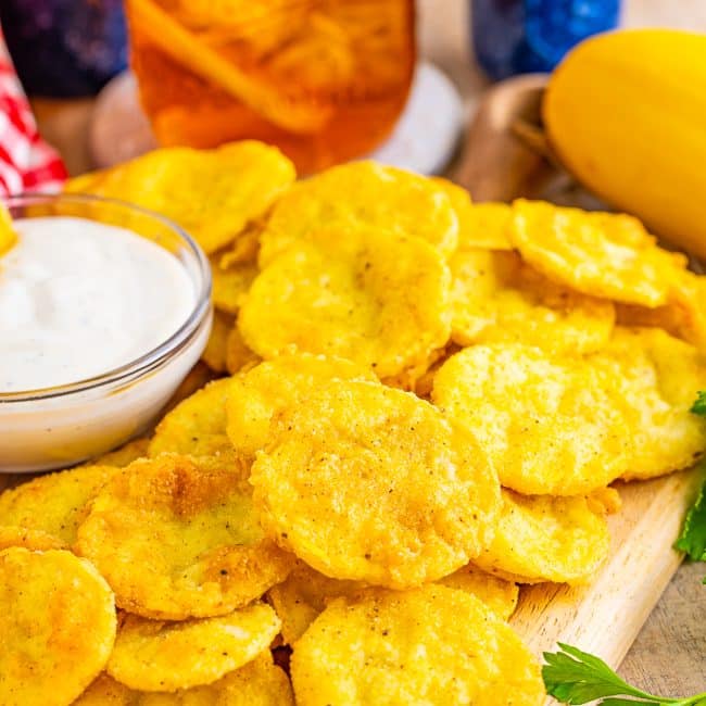 Southern Yellow Fried Squash Recipe - This Silly Girl's Kitchen