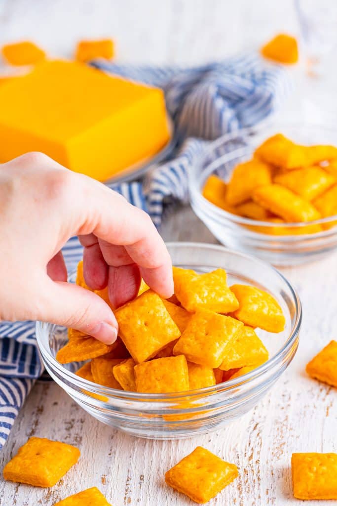 Homemade Cheez-Its Recipe (Cheddar Cheese Crackers)