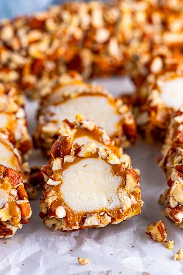 Grandma's Caramel Pecan Logs (Old-Fashioned Recipe)