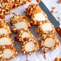 Grandma's Caramel Pecan Logs (Old-Fashioned Recipe)