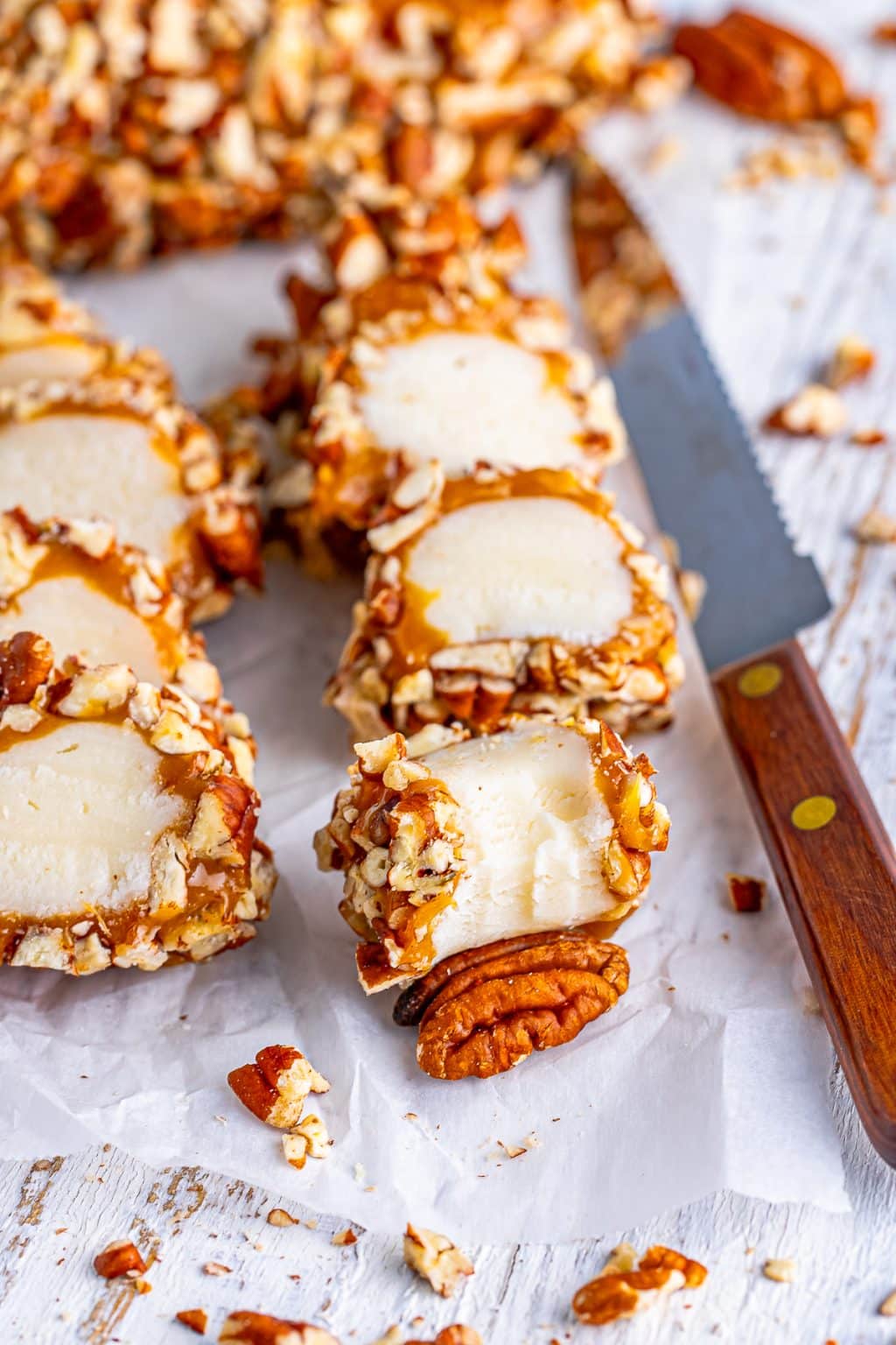 Grandma's Caramel Pecan Logs (Old-Fashioned Recipe)