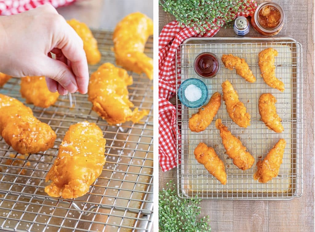 The Best Crispy Fried Battered Chicken Tenders
