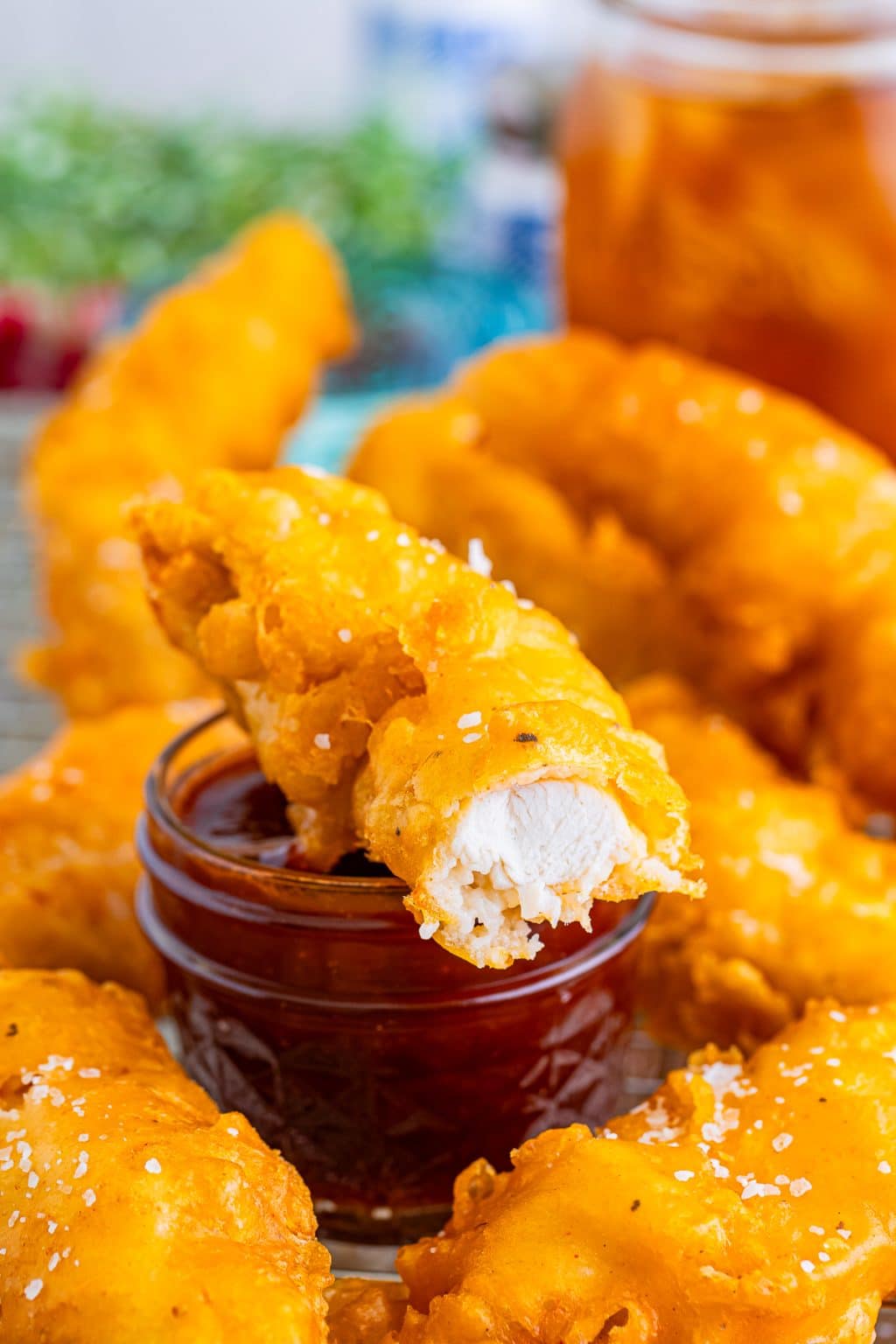 The Best Crispy Fried Battered Chicken Tenders Recipe - This Silly Girl ...