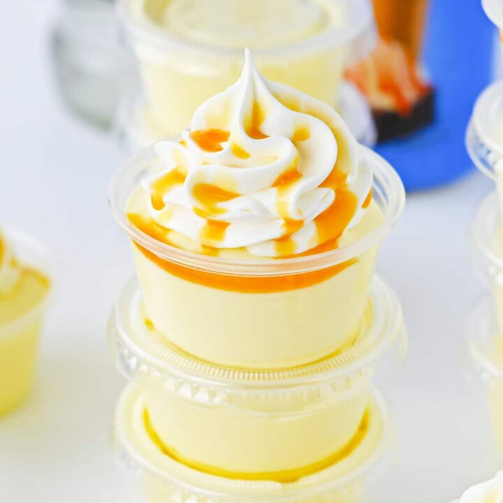 Easy Salted Caramel Pudding Shots Recipe (5 Ingredients)