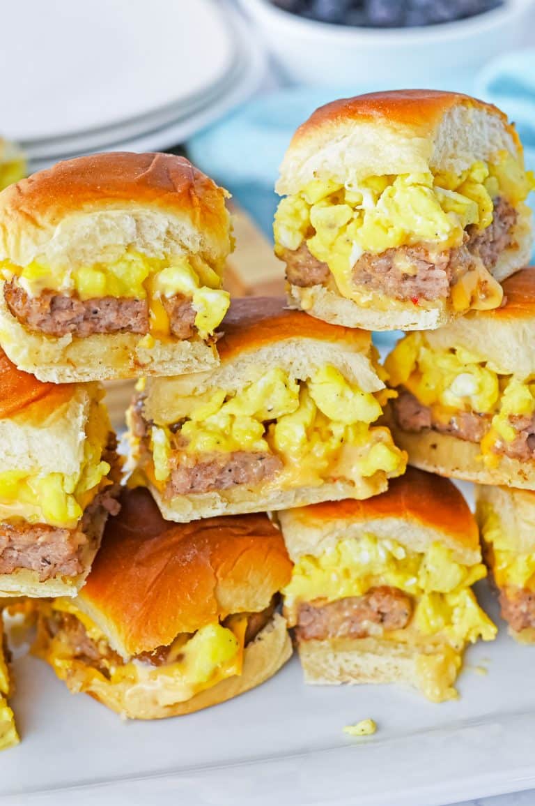 Sausage, Egg and Cheese Breakfast Sliders Recipe