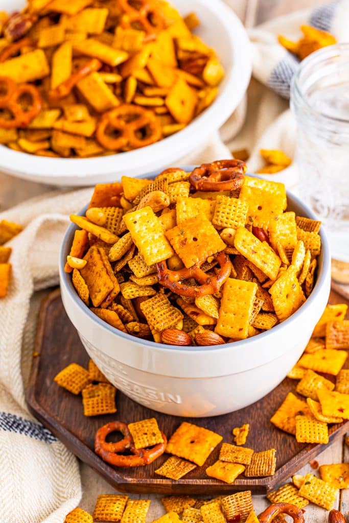 Firecracker Chex Mix Recipe (Spicy Party Mix)