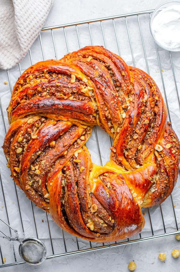 Beautiful Easy Nutella Braided Bread Recipe