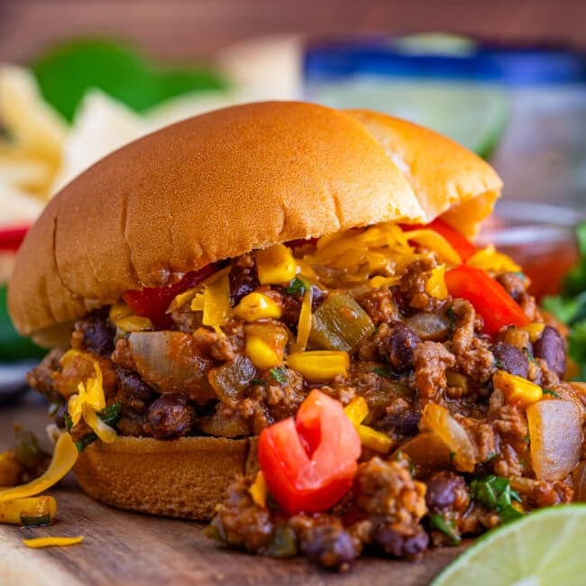 Taco Joes Sandwich Recipe (Taco Sloppy Joe's)