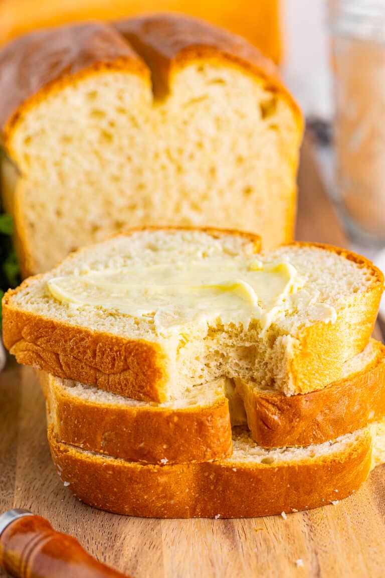 No Fuss Easy Homemade White Bread Recipe