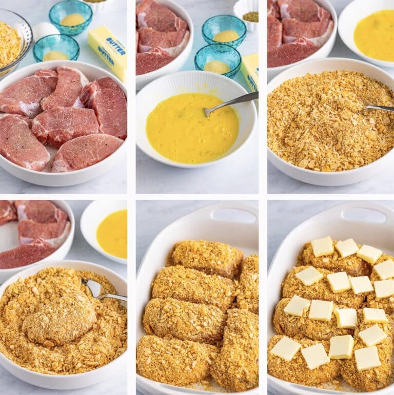 Ritz Cracker Oven Baked Pork Chops Recipe