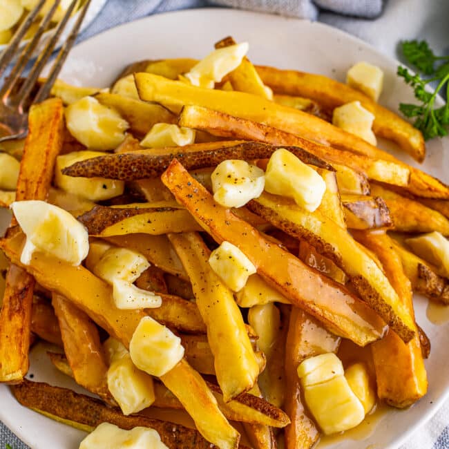 Homemade Gravy & Fries Poutine Recipe