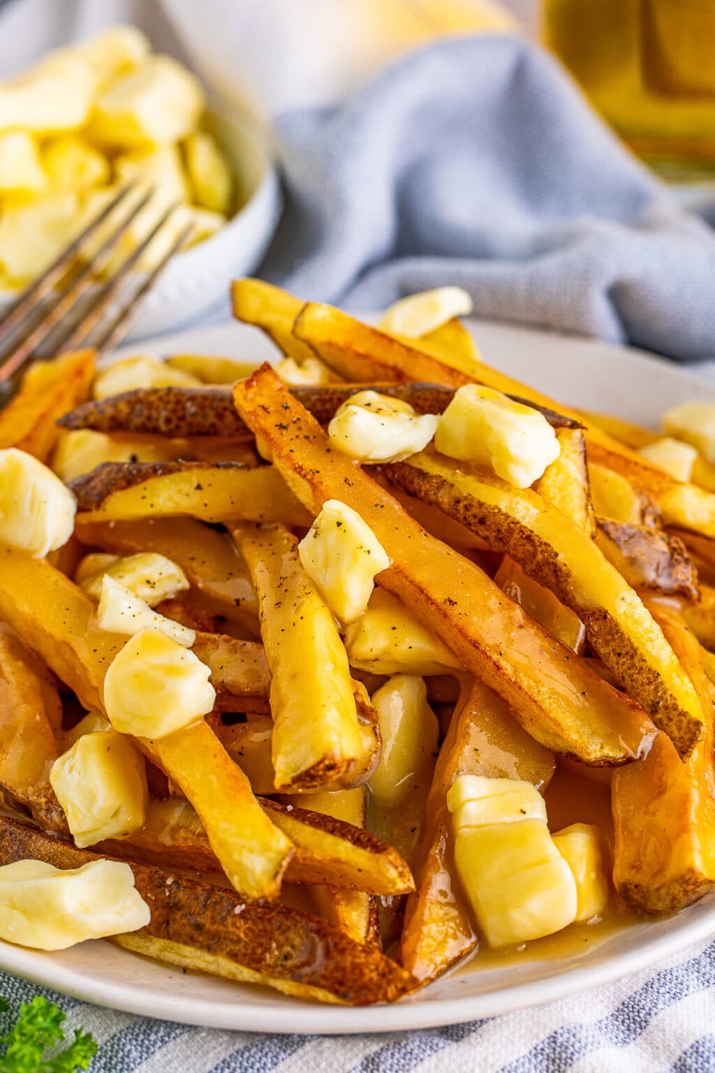 Homemade Gravy & Fries Poutine Recipe