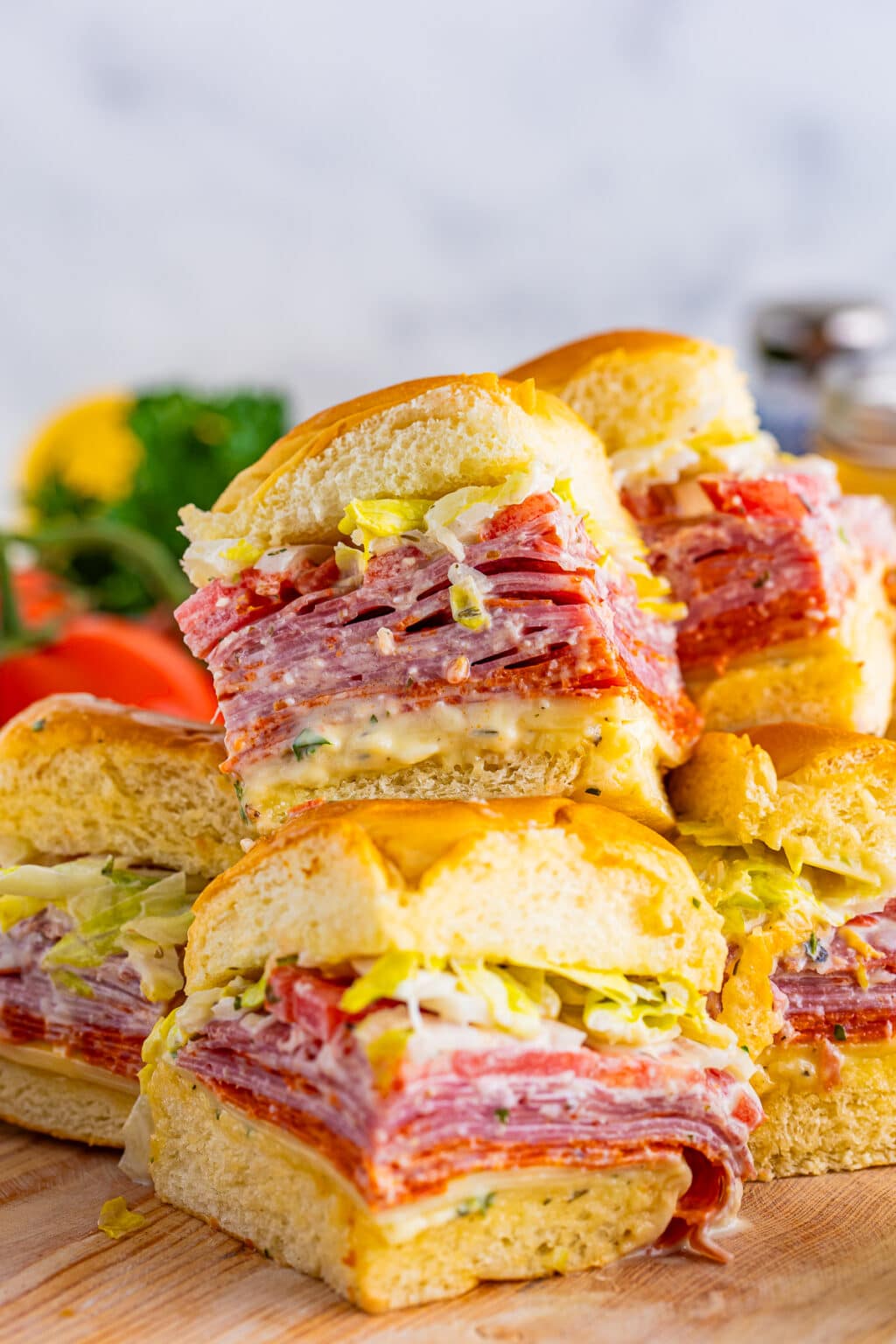 Italian Sliders (Cold Sub Sandwich)