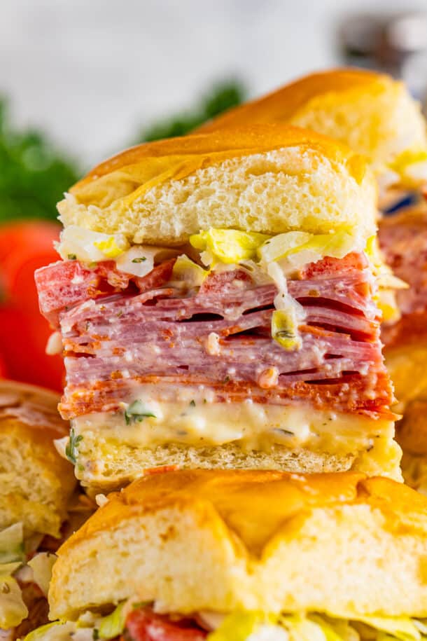Italian Sliders (Cold Sub Sandwich)