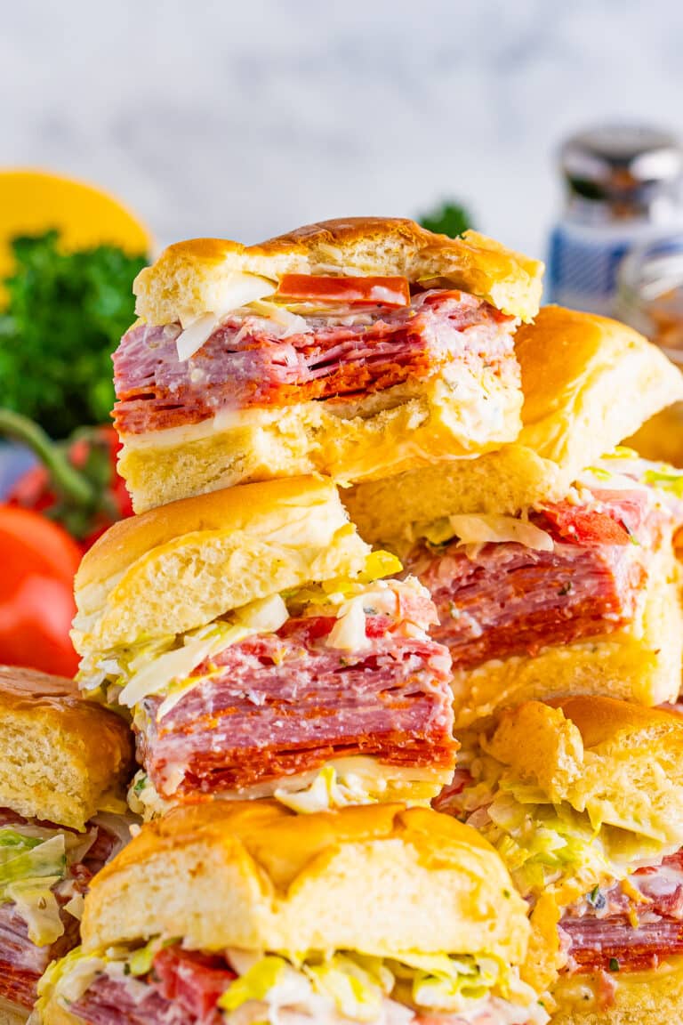 Italian Sliders (Cold Sub Sandwich)