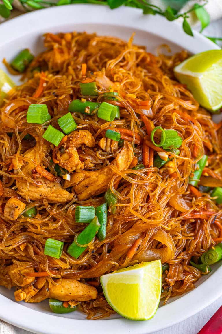 Easy Filipino Pancit Recipe with Chicken