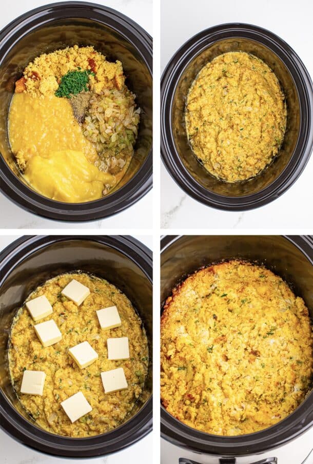 Best Slow Cooker Cornbread Dressing Recipe
