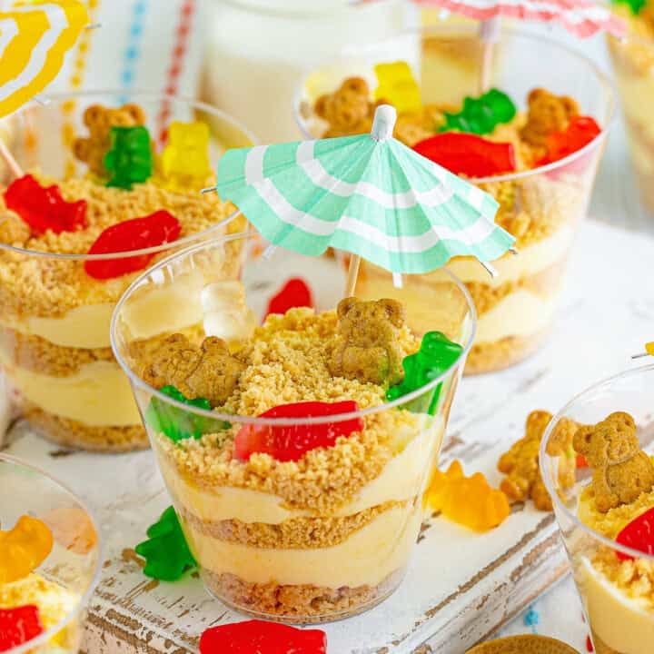 Easy Sand Pudding Cups Recipe