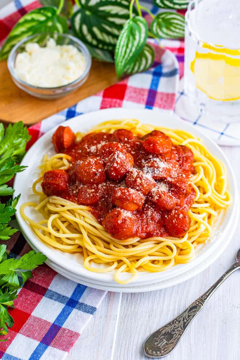Easy Hot Dogs Spaghetti Recipe