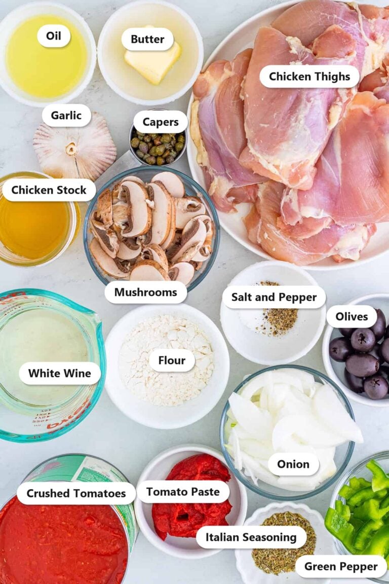 Best Italian Chicken Cacciatore Recipe - This Silly Girl's Kitchen